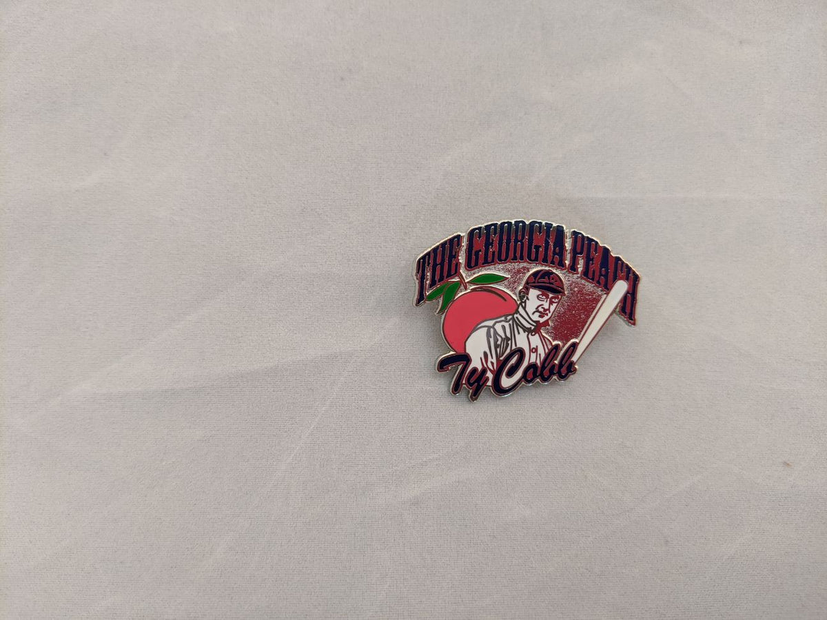 The Georgia Peach Lapel Pin – Ty Cobb Museum